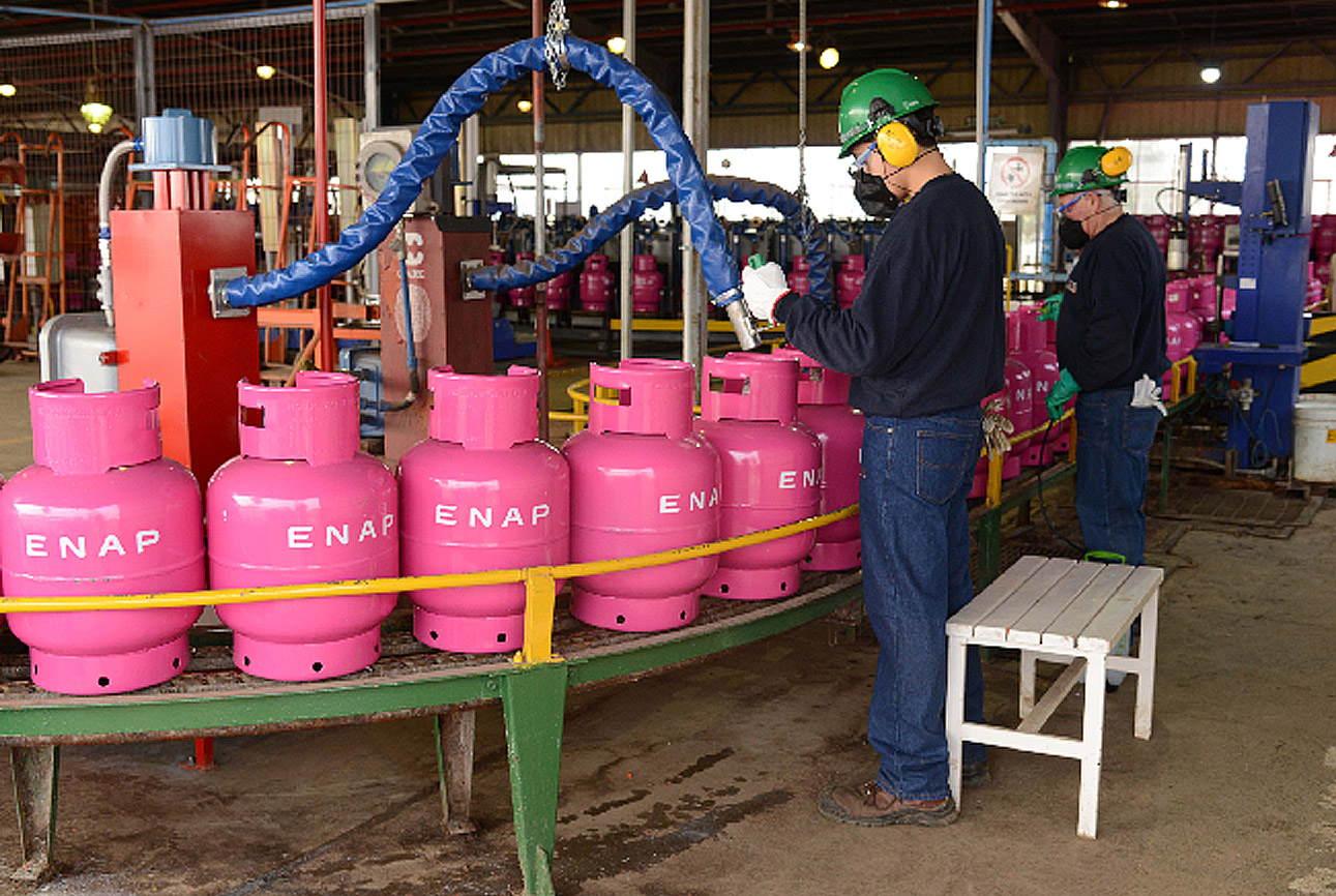 Planta Linares de la Empresa Nacional del Petróleo (ENAP) inicia distribución de gas - MauleHoy